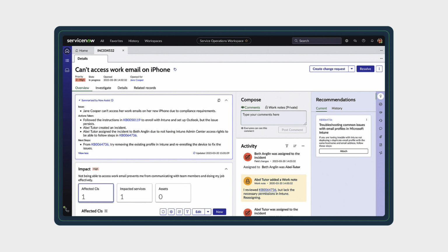 ServiceNow incorporates Now Assist AI into several of its products ...